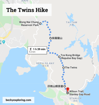 The Twins Hike: Wong Nai Chung Reservoir to Stanley - Becky Exploring