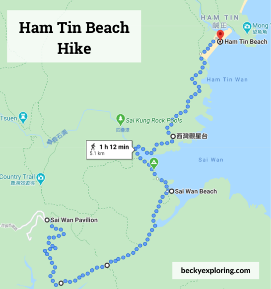 Hiking to Ham Tin Beach in Sai Kung - Becky Exploring