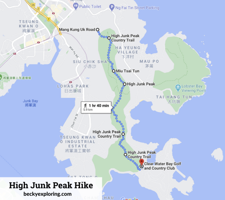 Guide to the High Junk Peak Hike in Clear Water Bay - Becky Exploring