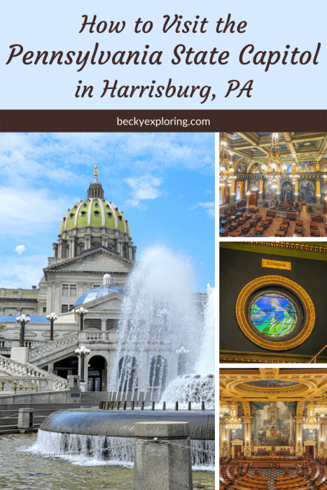 Touring the Beautiful Pennsylvania State Capitol Building - Becky Exploring