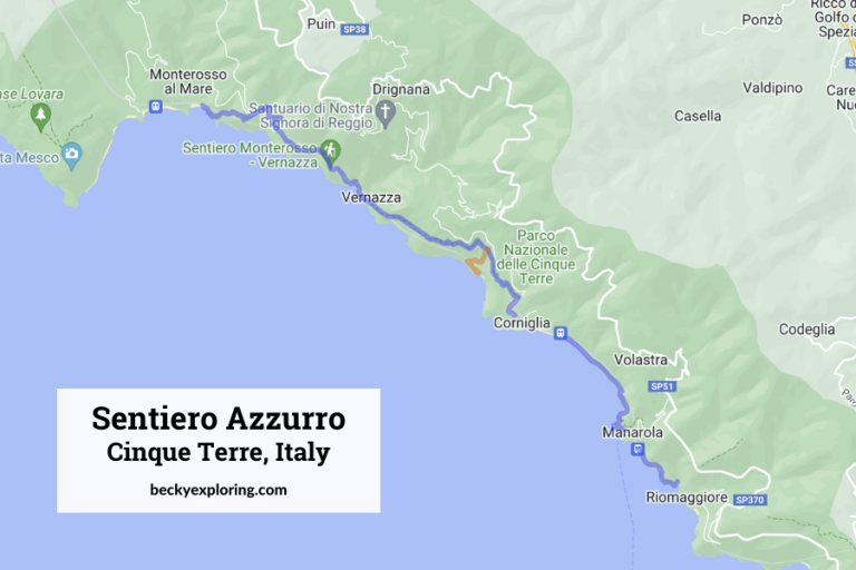A Gorgeous Hike on the Sentiero Azzurro in Cinque Terre - Becky Exploring